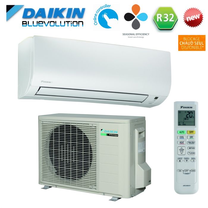 DAIKIN Mono split - Gamme FTXP-K Mural Confort + - Nouvel' Air Clim